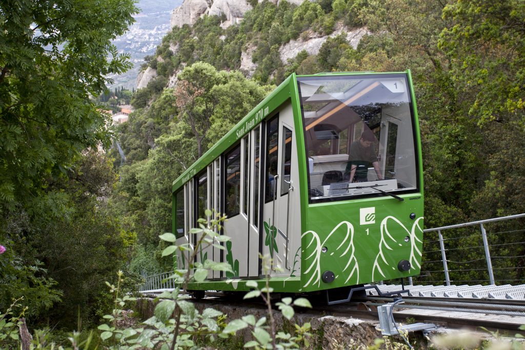 Sant Joan Funicular | Montserrat Rack Railway and Funicular - Turistren